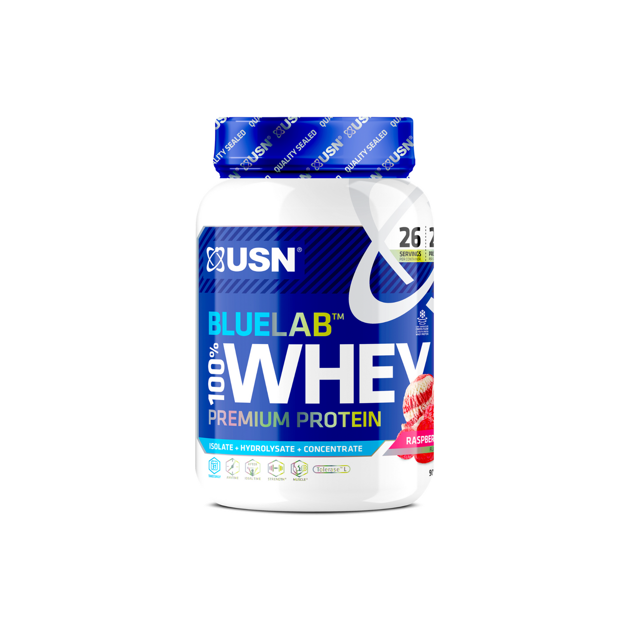 BLUE LAB WHEY PREMIUM PROTEIN POWDER - body tronix